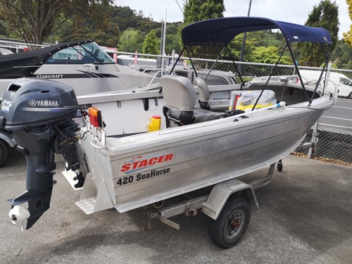 NZ Boat for sale Stacer / 420 Seahorse - side console / 2003
